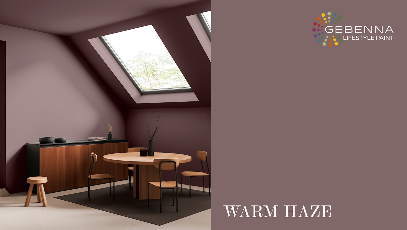 Gebenna Veggmaling: Warm Haze Fargeprøve for 79,00 NOK | no. 4469p09 ...