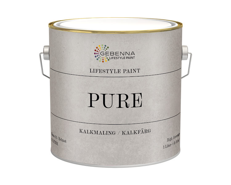 Gebenna Pure Kalkfärg: 5200 Dusky Blue 2,7 l for 699,00 SEK | no. GB ...